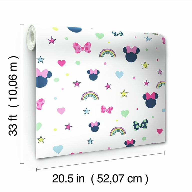 Pink Minnie Mouse Wallpaper Border