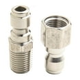 NPT Quick Connector Male Female Adapter 1/4 3/8 For High Pressure ...