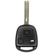 KeylessOption replacement blank flip key fob for Mazda (BBM4-67-5RY) 3 ...