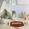Cute Football Rug for Boys Room 32”x20” Soft Sports Carpet for Kids ...