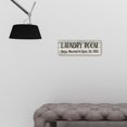 Laundry Room Help Wanted Chic White Farmhouse Wood Sign Wall Décor Gift ...