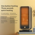 Desktop Space Heater with Heating and Portable Design for Home Dorm Use ...