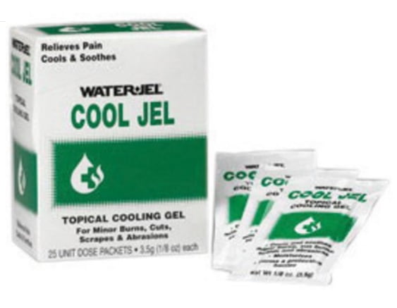 Water Jel Cool Jel Burn Relief 25 per Box - Walmart.com