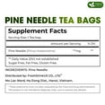 FreshDrinkUS, Pine Needle Tea Bags – 75 Tea Bags, Naturally Caffeine ...