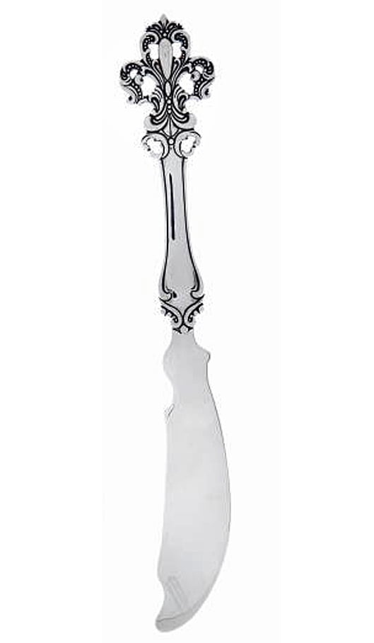 Ornate Pattern Design Stainless Steel Butter Knife - By Ganz - Walmart.com