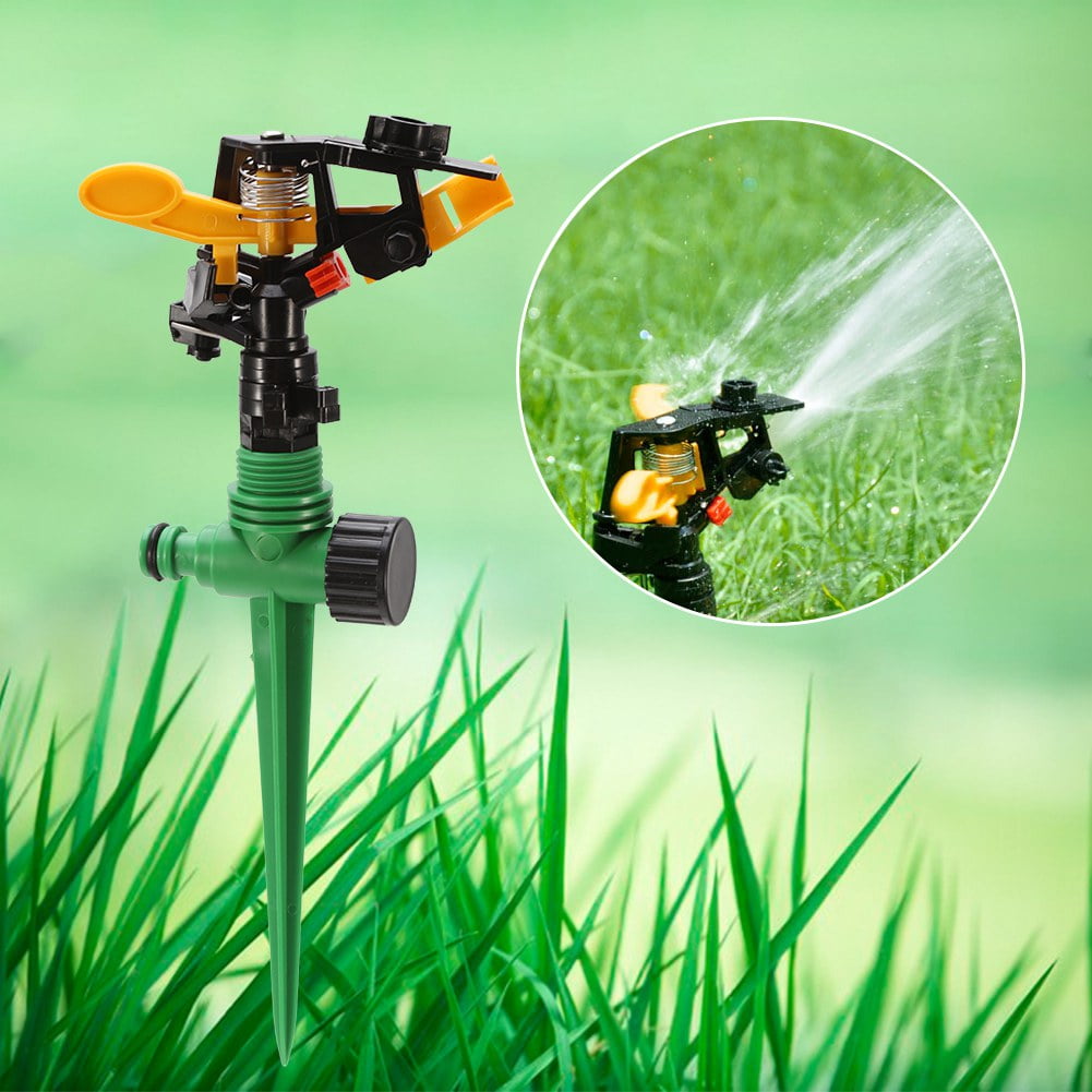 LYUMO 360° Rotating Water Sprayer Garden Yard Outdoor Watering ...
