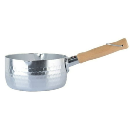 Snow Pan Aluminum Nonstick Saucepan Wooden Handle Cooker Boiled ...