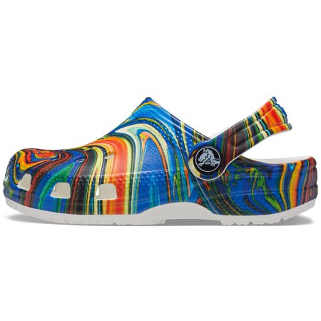 Crocs unisex child Kids' Classic Tie Dye | Slip on Shoes for Boys and ...