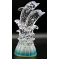 Pair of Dolphin, LED Lighted Sparkling Multi-Color Changing Home ...