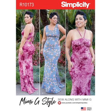 Simplicity Sewing Pattern 9745 - Misses' Slip Dress in Three Lengths ...