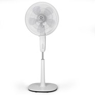 Optimus 18" Black Oscillating Stand Fan with Remote Control - Walmart.com