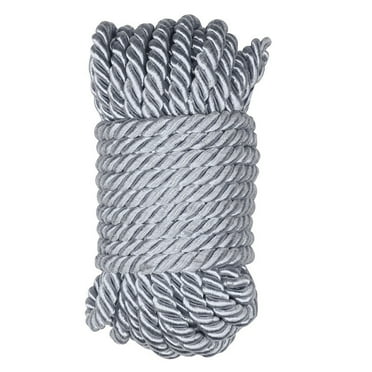 Intrepid International 8SBNPW Poly Lead Rope with Solid Brass Snap ...