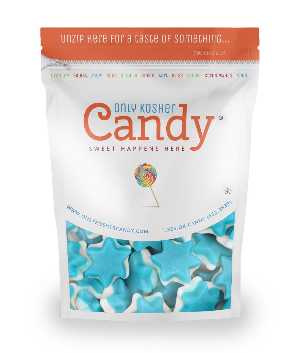 Only Kosher Candy Star of David Gummy for Kids and Adults, Kosher ...
