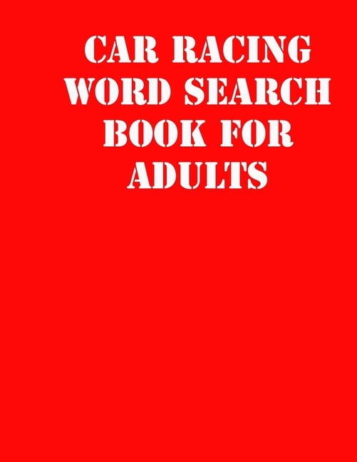 Race Car Word Search