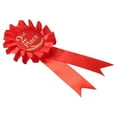 New Blue,Red,White Recognition Ribbons Rosette Ribbon Honorable Ribbon ...