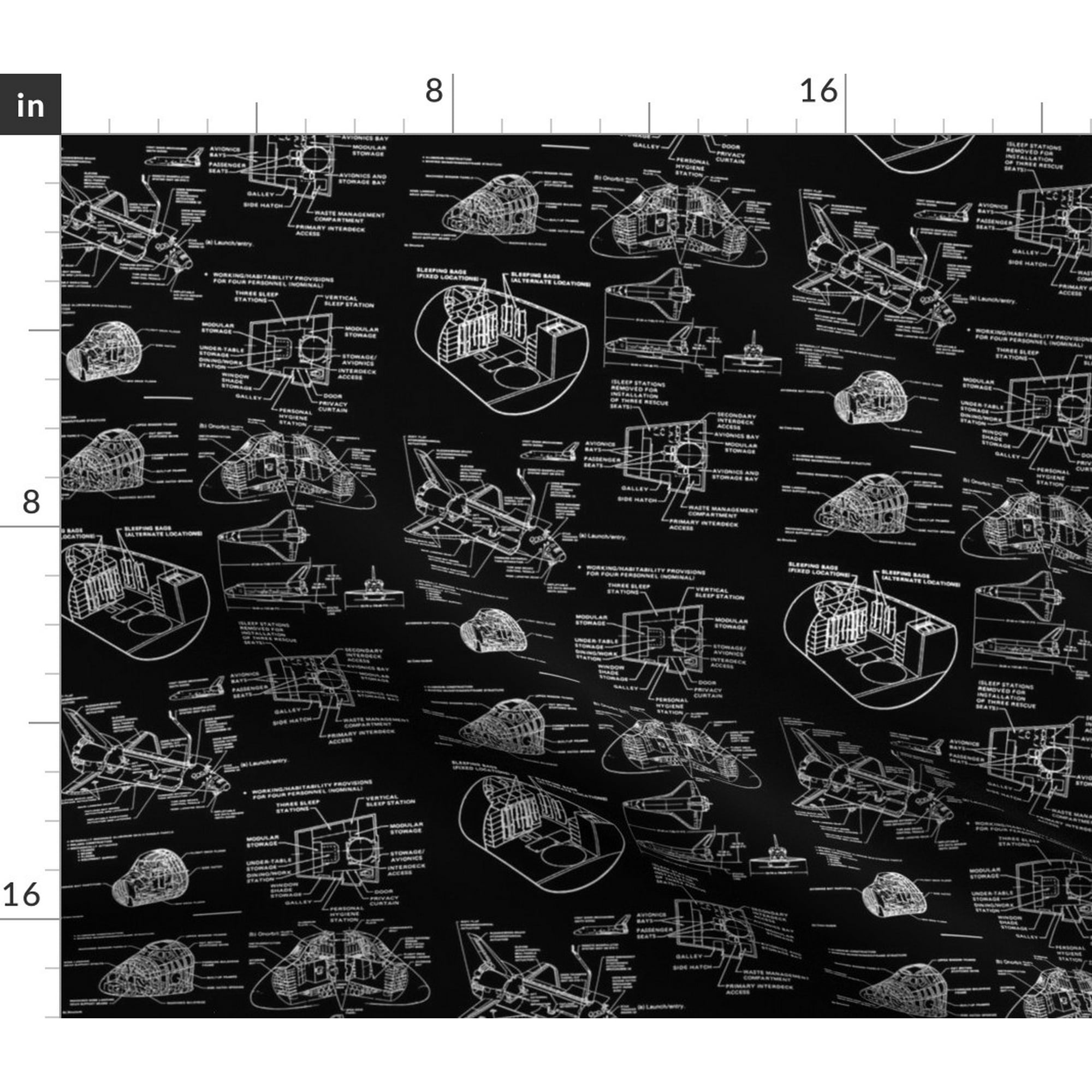 Space Shuttle Fabric