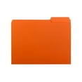 Smead 10259 Interior File Folders, 1/3 Cut Top Tab, Letter, Orange, 100 ...