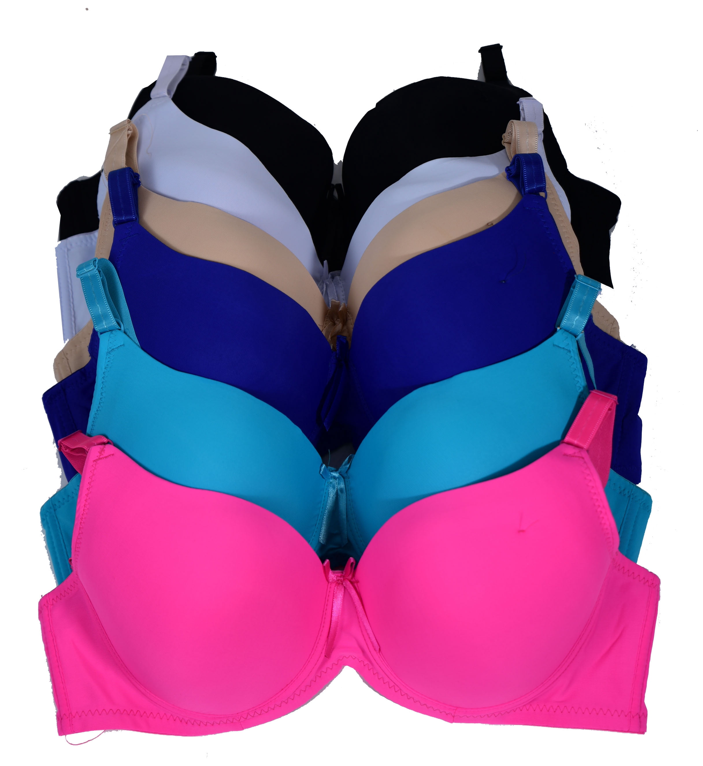 Pink Women Bras 6 Pack Of Bra D Cup DD Cup 34D 6306 Walmart Pink Women Bras 6 Pack Of Bra D Cup DD Cup 34D 6306 Walmart