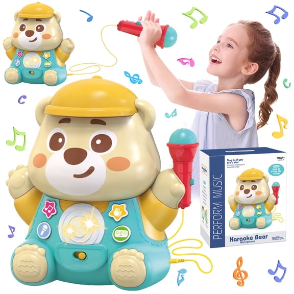 Adofi Jazz Drum Set Musical Toys for Toddlers 2-3, Kids Drum Set ...