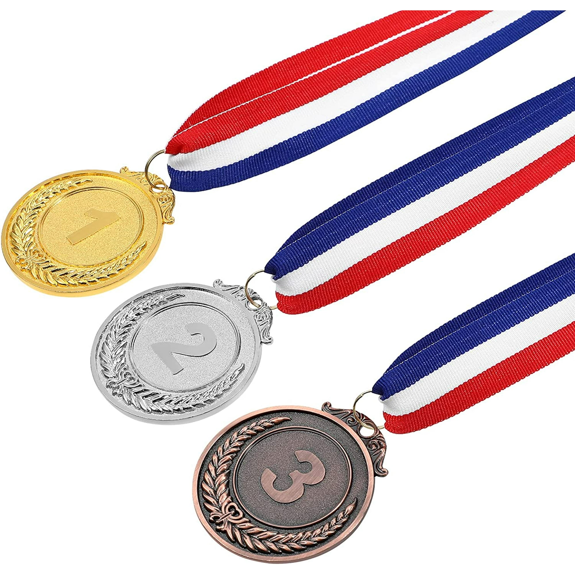 Gold Silver Bronze Medal Ribbon