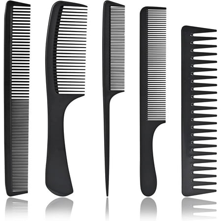 Hair Comb Set, 5 Pieces Professional Hairdressing Comb, Hairdresser ...