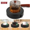 LASIEYO Mini Cooktop Induction Burner, Electric Heater Stove Round Hot ...