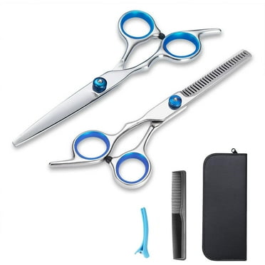 ReaNea Stainless Steel Professional Home Hair Cutting Kit with Comb and ...