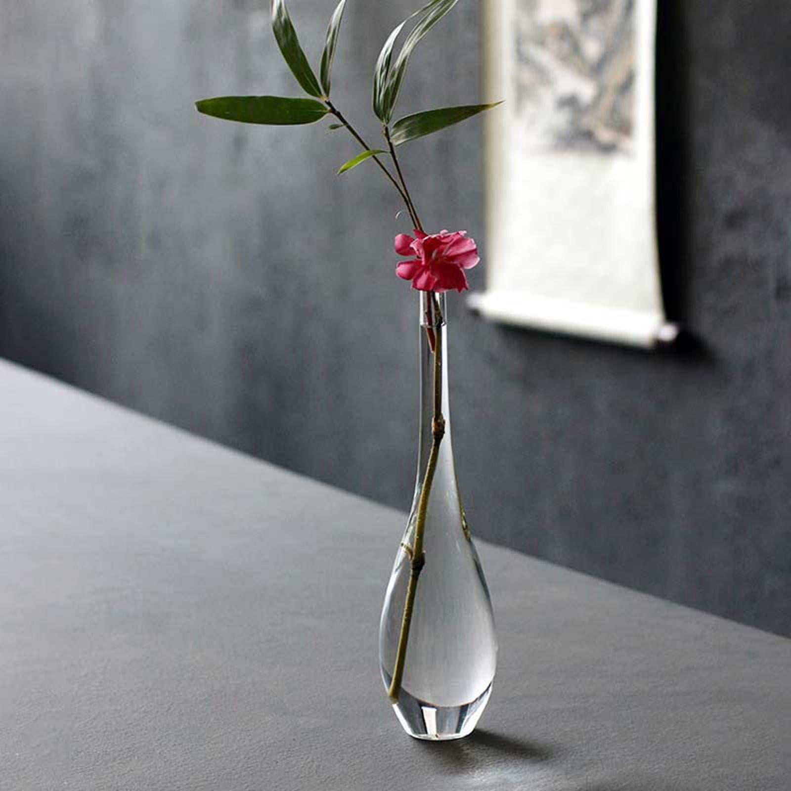 Florero de Cristal Moderno Floreros Florero para Accesorios Decorativos ...