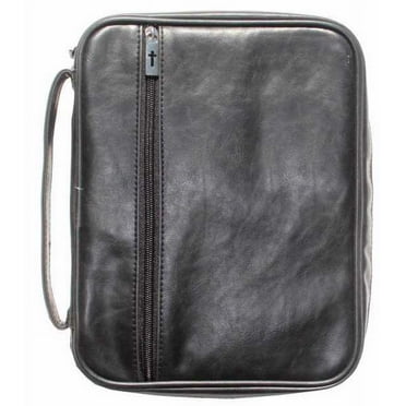 Aviator Leather-Look Brown Extra Large Book and Bible Cover - Walmart.com