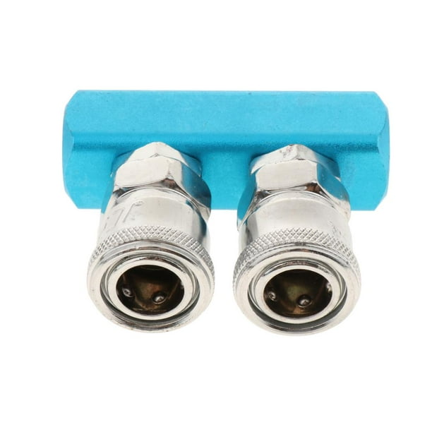 Metal Air Compressor Connector, Durable Iron Pneumatic Coupler Quick ...