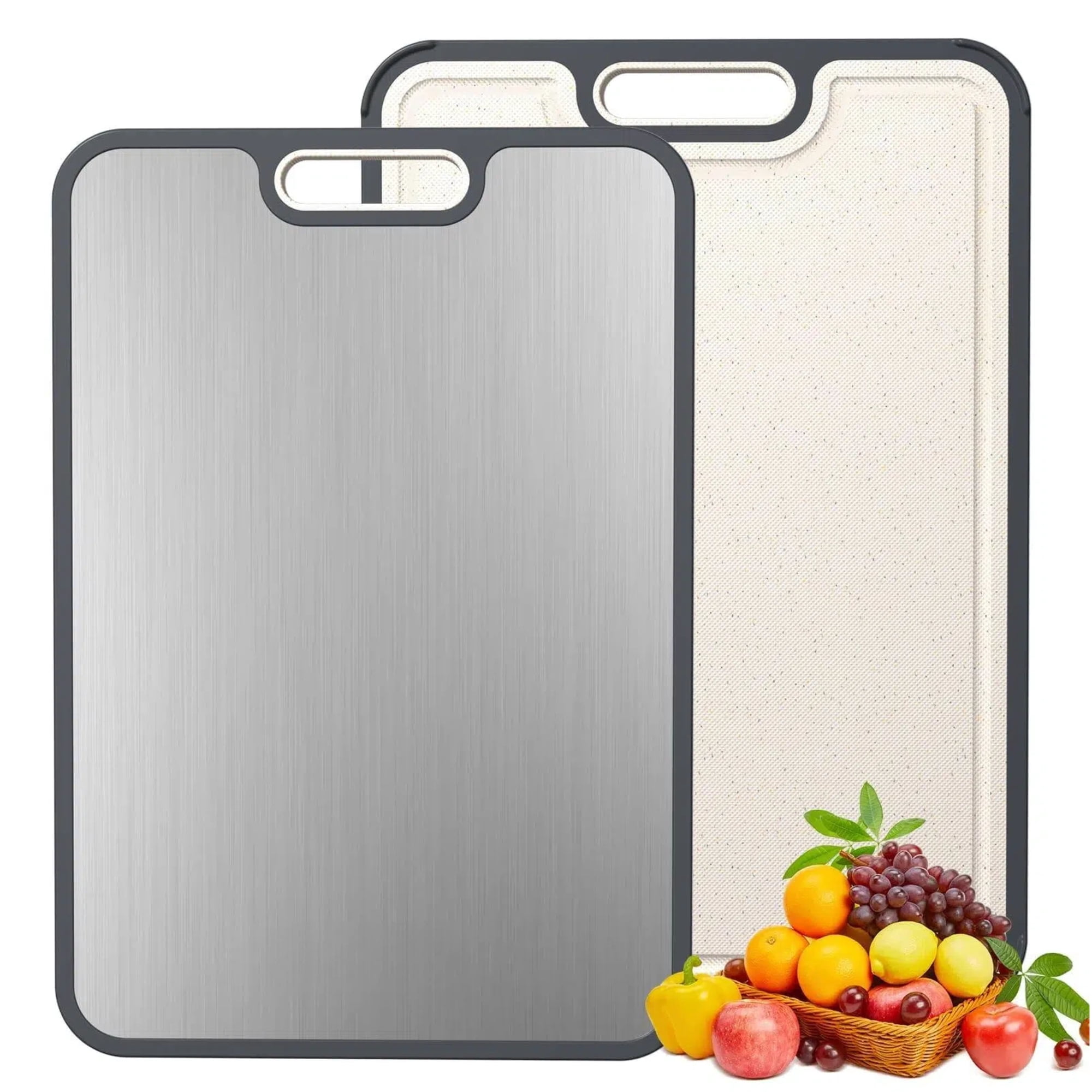 Click here for Miracdan Titanium Kitchen Cutting Board - 16x10 La... prices
