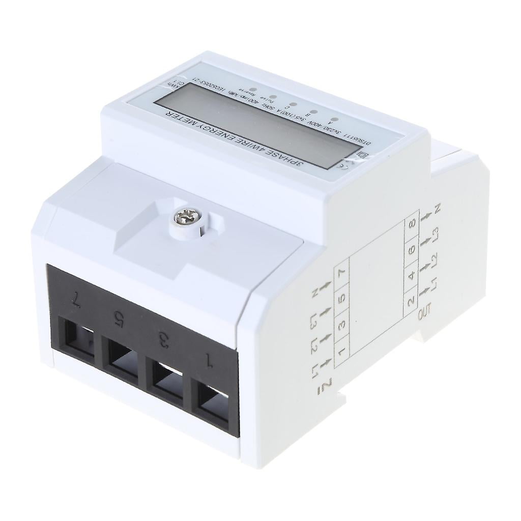 Electricity Tester Intermediate Meter 3phases 4wire Energy Meter Din ...
