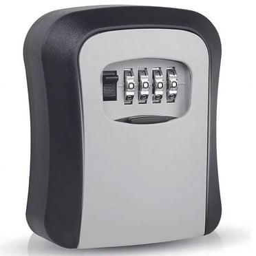 Estbridge Key Lock Box Wall Mount 4 Digits Combination Lockbox Outside ...