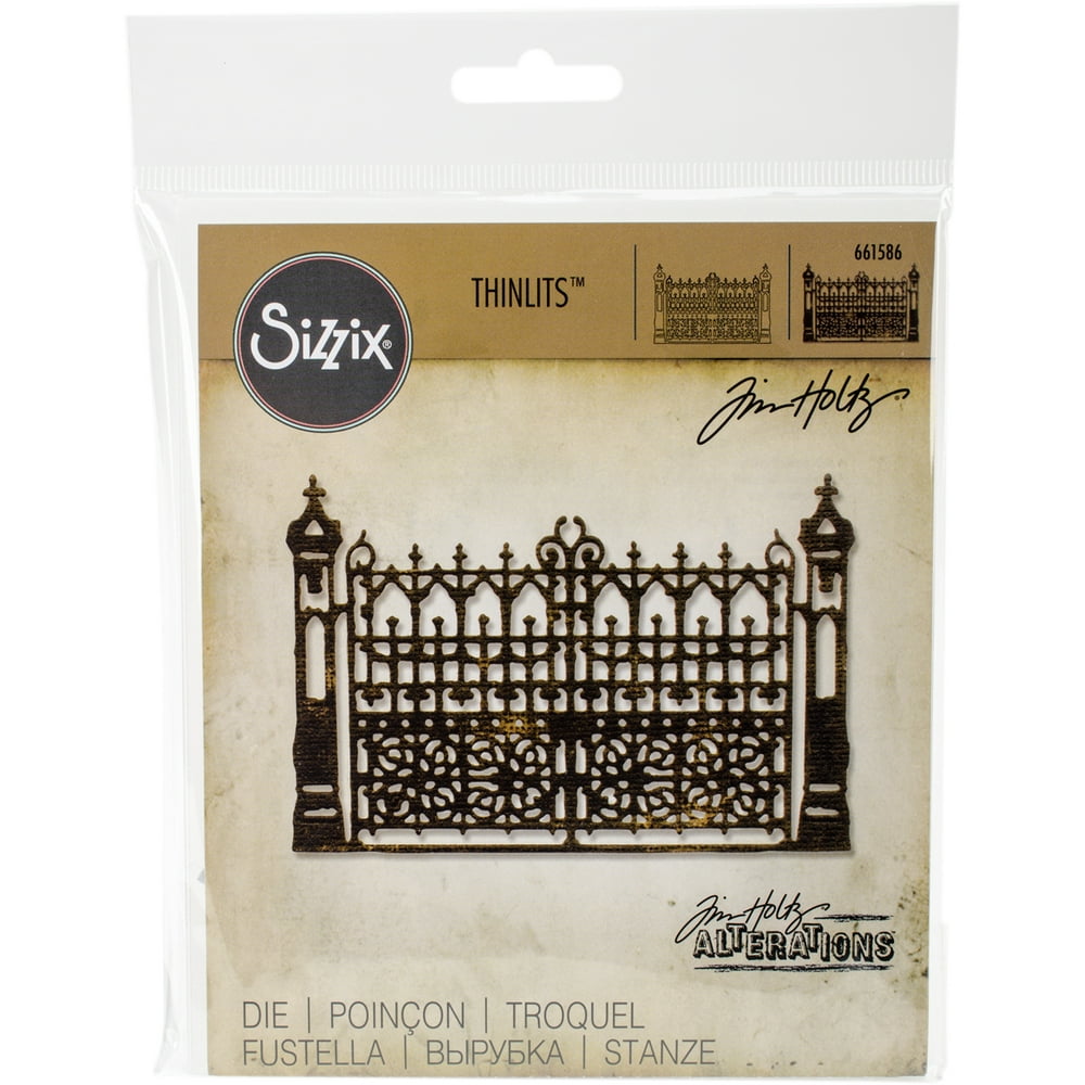 Sizzix Thinlits Dies By Tim Holtz-Gothic Gate - Walmart.com - Walmart.com