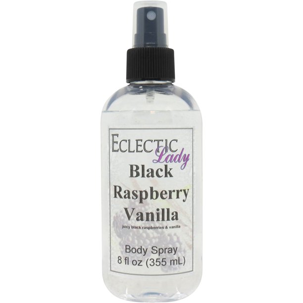 Black Raspberry Vanilla Body Spray, Eclectic Lady, Hydrating Mist ...