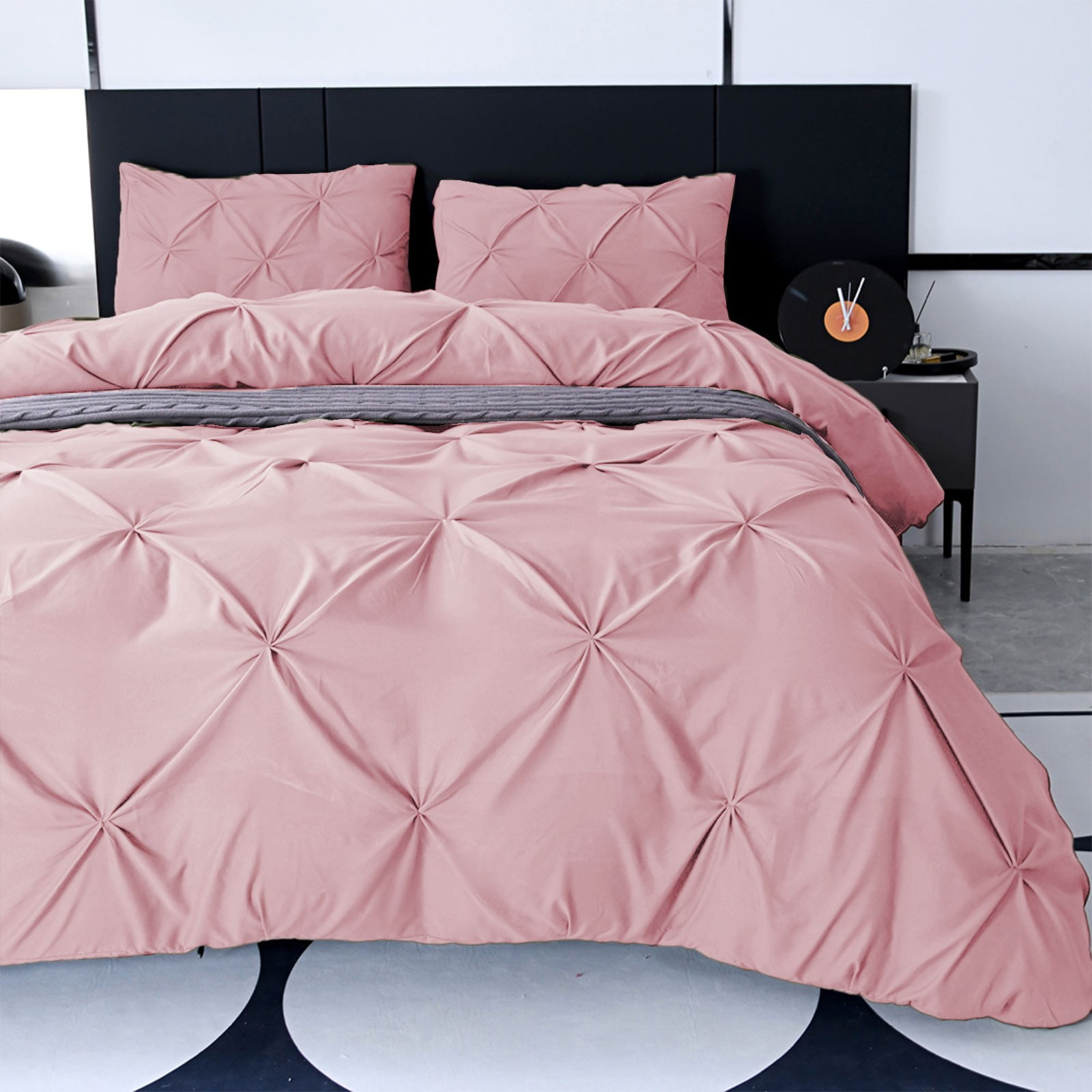 Click here for Xyaiyt Elegant Solid Color 3 Piece Quilt Cover Set... prices