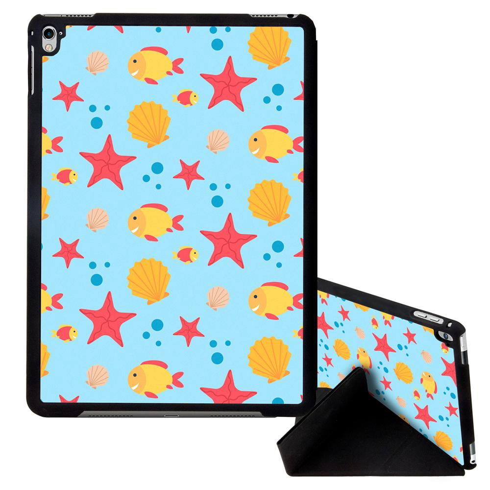 Image Of Cute Pattern with Fish and Starfish and Bubbles Apple iPad Pro ...