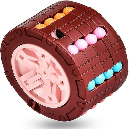 Lepai 2 In 1 Rotating Magic Bean Wheel Spinners Cube Toy Handheld ...