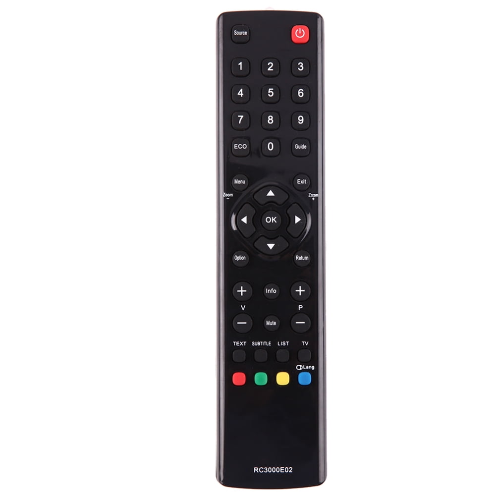 TV Remote Control Replacement for TCL RC3000E02 LED LCD TV Remote ...