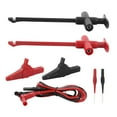 Test Probes Leads Brass PVC PA Multimeter Testing Leads Kit 30VAC?60VDC ...