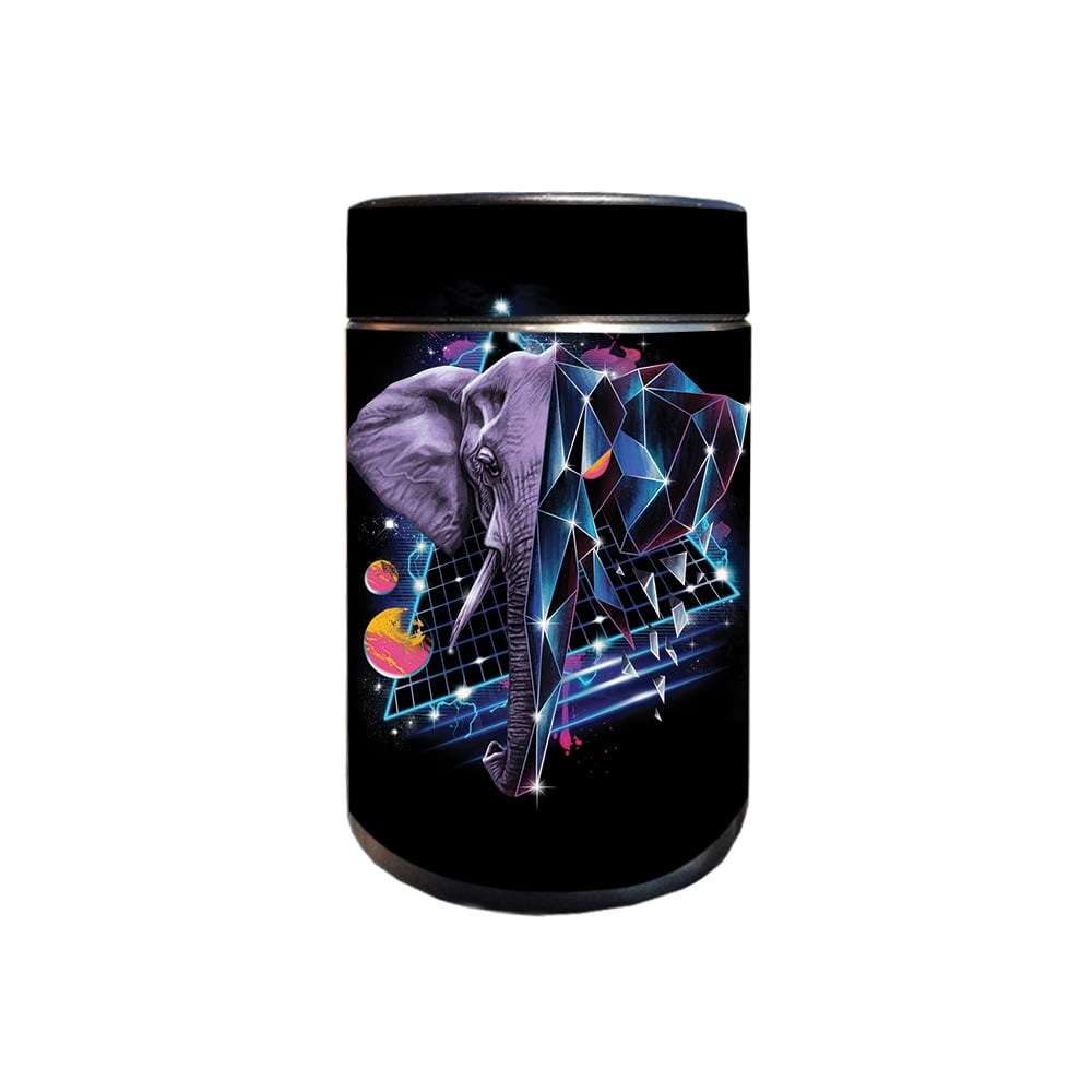 MightySkins Skin Compatible With YETI Colster - Eccentric Elephant ...