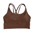 bravefron Women 2 Pieces Workout Sets Spaghetti Straps Camis High Waist ...