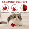 Furrygo Interactive Electronic Cat Toy, Automatic Chirping Bird Toy ...