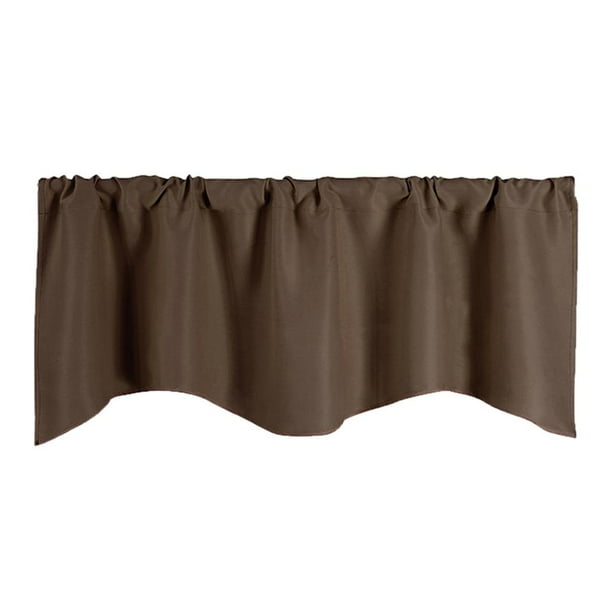 Short Valance Half Drape 132x46cm for Windows Coffee - Walmart.ca