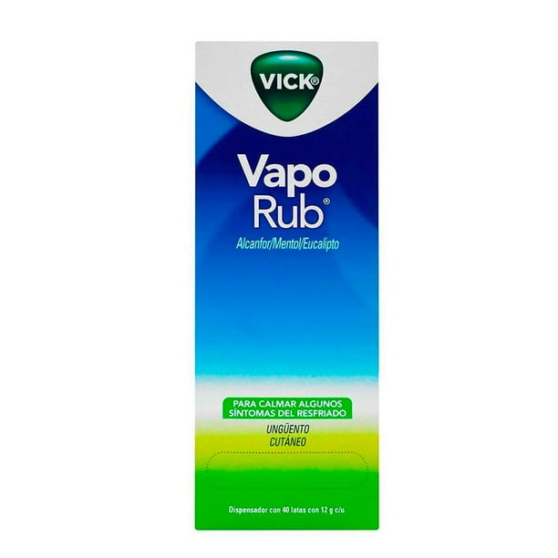 Ungüento Vick Vaporub Vick 40 latas de 12 gr | Walmart en línea