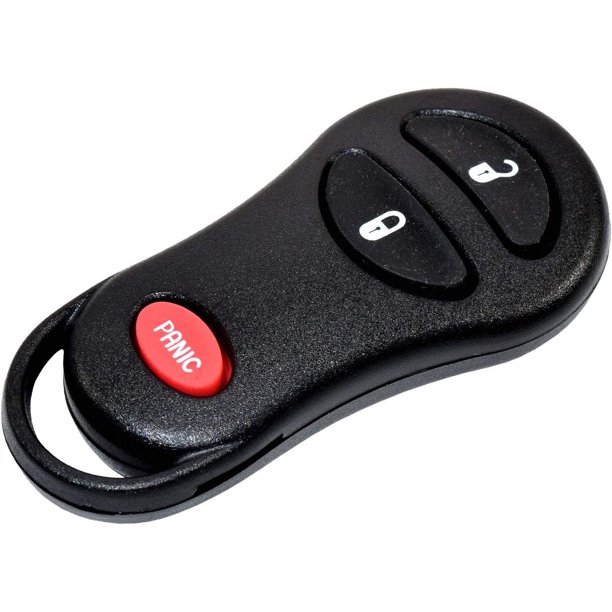 HQRP Remote Key Fob Shell Case Keyless Entry W/ 3 Buttons for Jeep ...