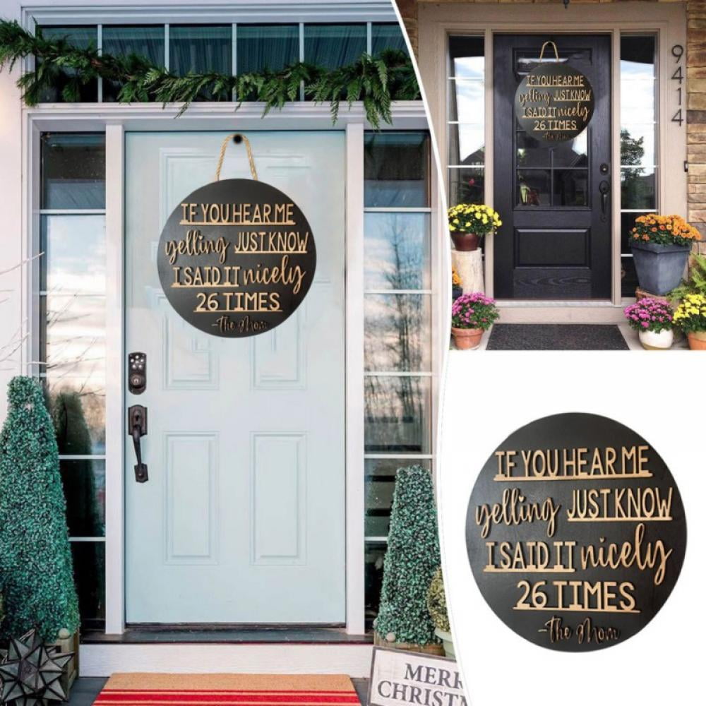 Rustic Wooden Front Door