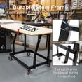Material Mate Panel Handler Cart and Shop Stand, Mobile Base Stand with ...