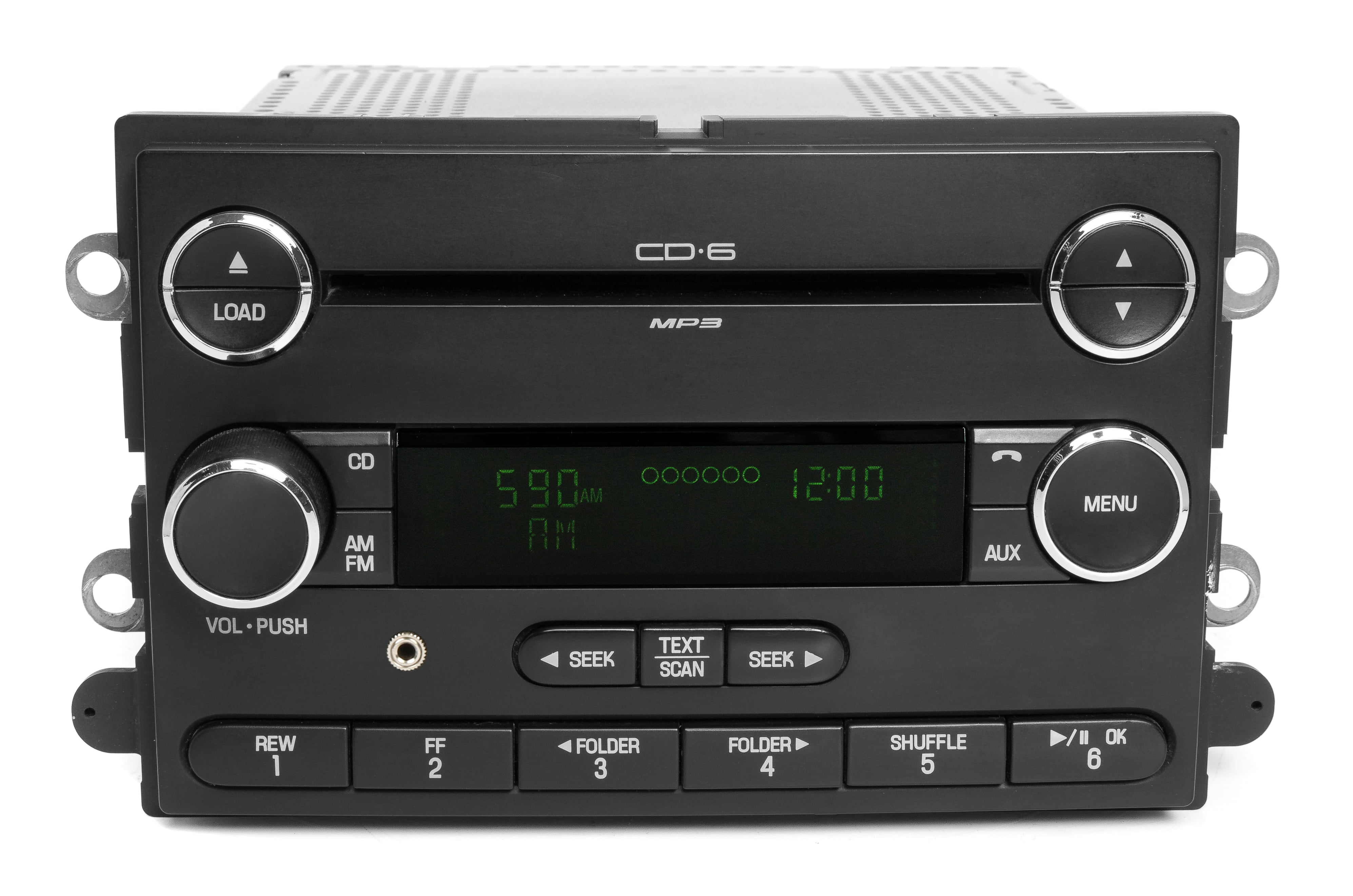 Restored 2008-09 Ford Taurus X AM FM Radio 6 CD Player w Auxiliary ...