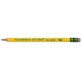 Ticonderoga Tri-Write Beginners' No.2 HB Pencils, Easy Grip, Yellow ...